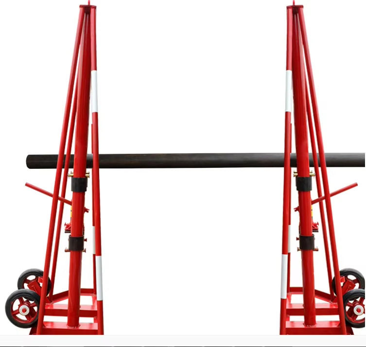 Hydraulic Cable Drum Jack Heavy Load Hydraulic Cable Reel Stand